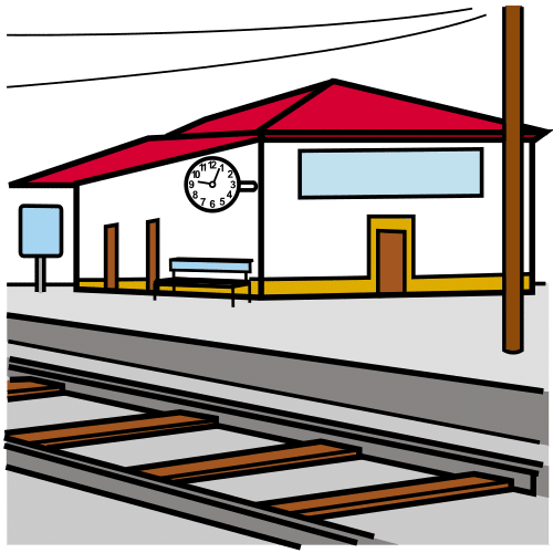 gare - gare ferroviaire - gare des trains