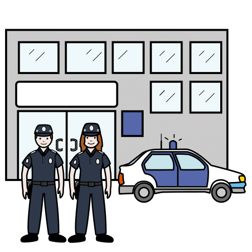 commissariat – poste de police – gendarmerie